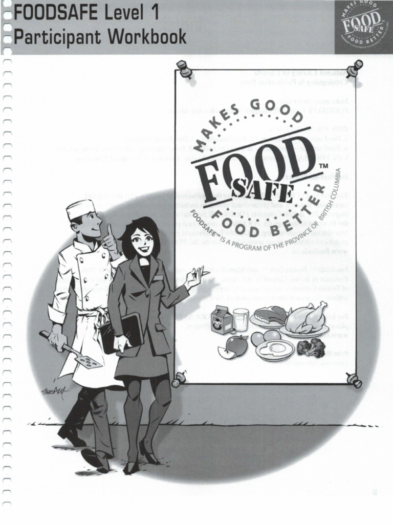 Foodsafe Level1 Participant Workbook 2019 PDF | PDF | Food Safety | Foodborne Illness