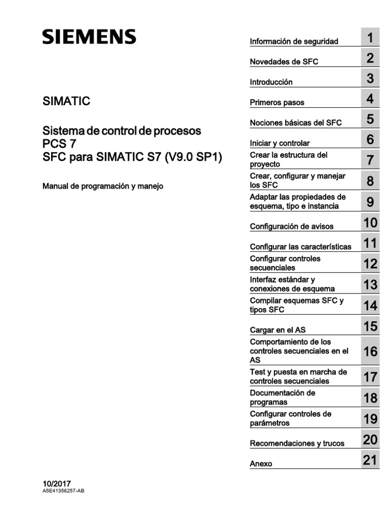 SFC para Simatic s7 (v9.0 Sp1) | PDF | Ingeniería de Sistemas | Software