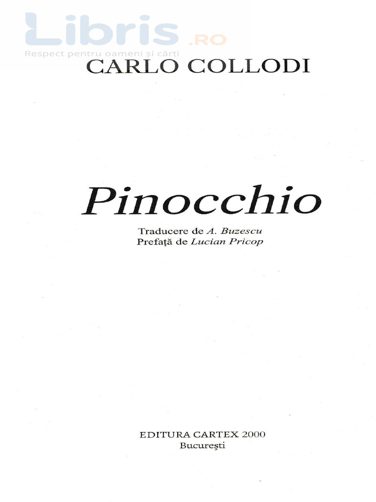 Pinocchio - Carlo Collodi | PDF