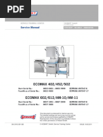Meiko Dishwasher Error Codes Guide | PDF | Pump | Dishwasher