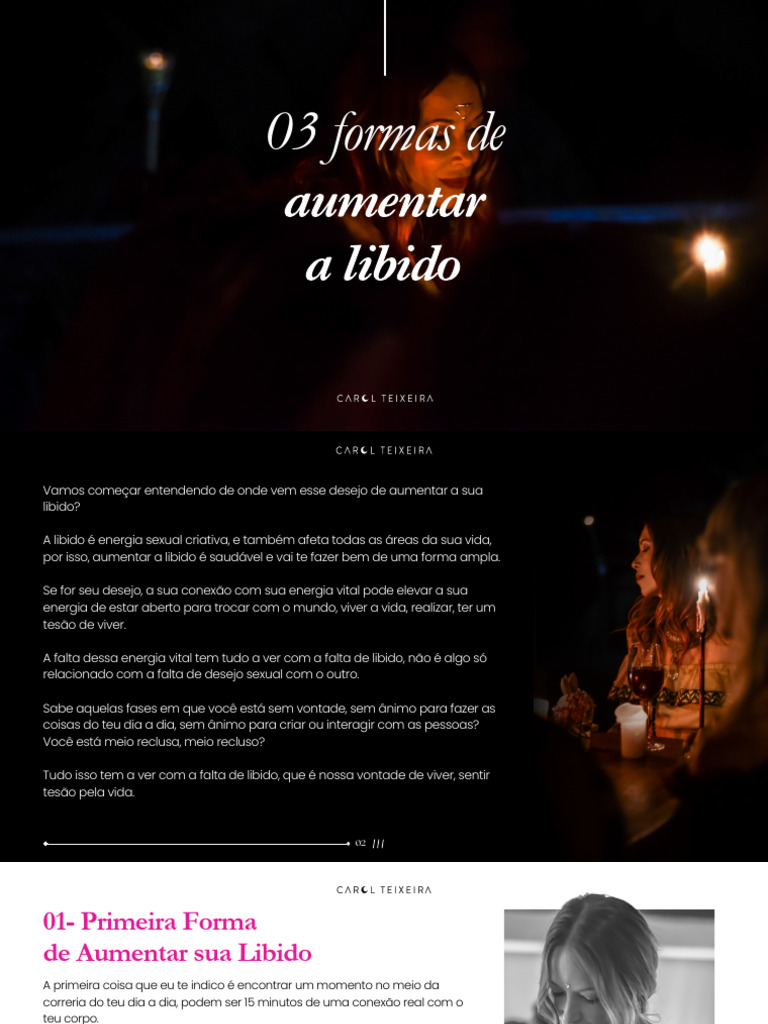 3 Formas de Aumentar A Libido | PDF | Libido | Vida
