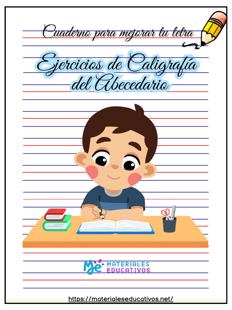 Ejercicios de Escritura y Caligrafia Del Abecedario.pdf | PDF