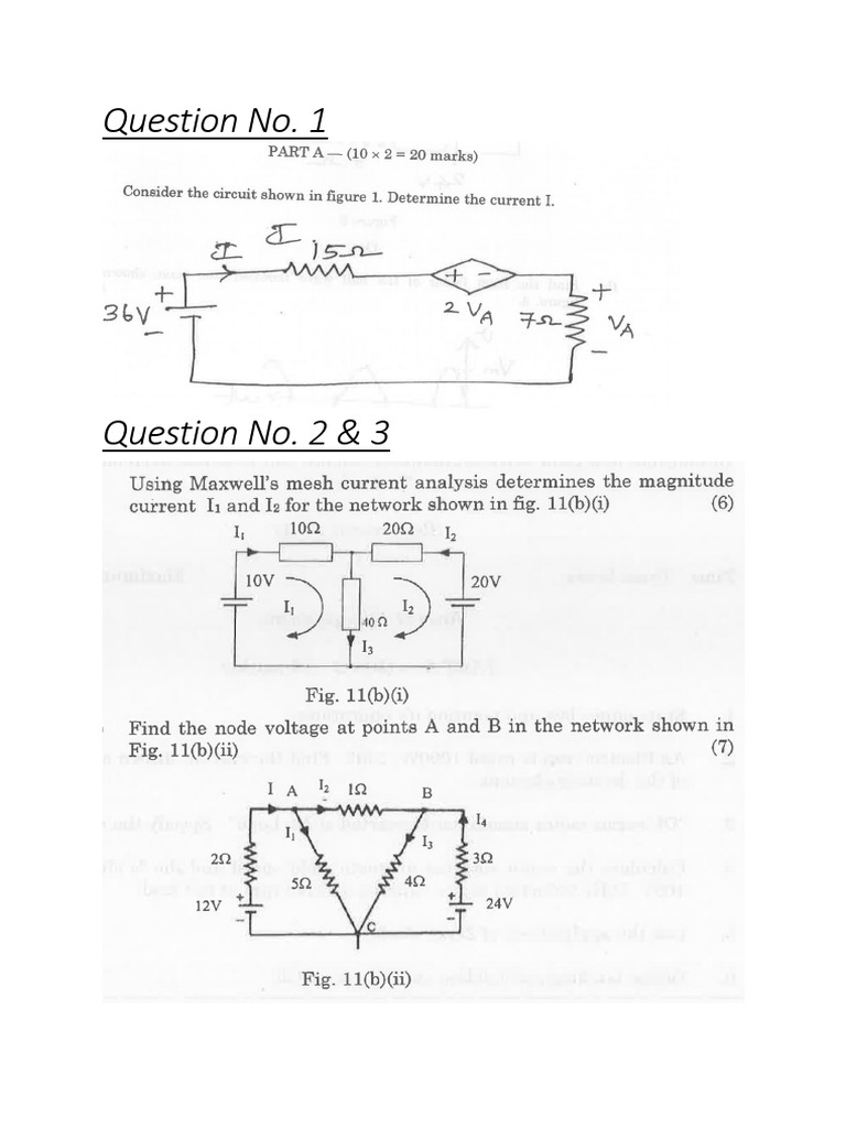 Comprehensive Question List | PDF