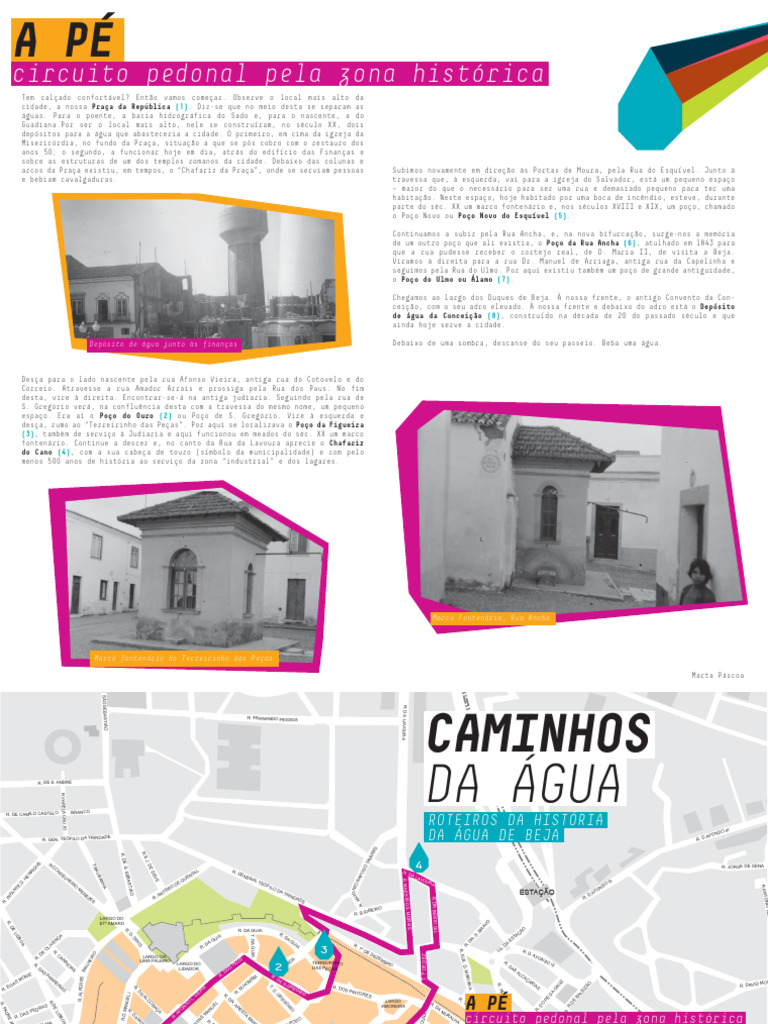 Beja Mapa4 Apé Circuitopedonalpelazonahistórica | PDF