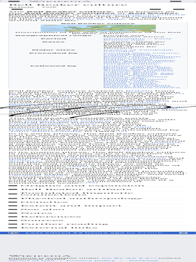 Bell Beaker culture - Wikipedia | PDF | 3rd Millennium Bc | Bronze Age