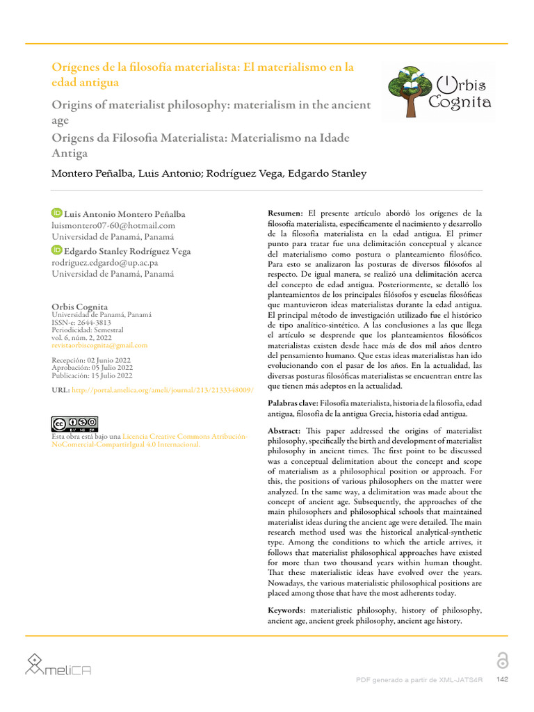 Origins of Materialist Philosophy: Materialism in The Ancient Age ...