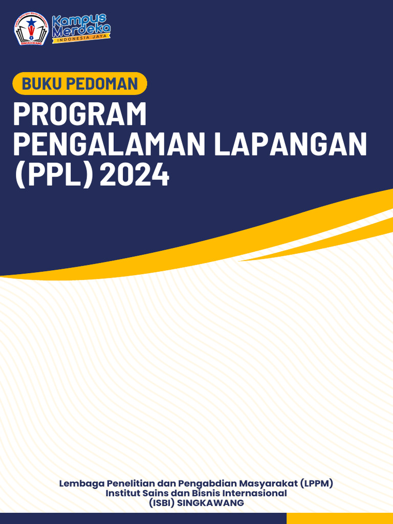 Buku Pedoman PPL 2024-2025 | PDF