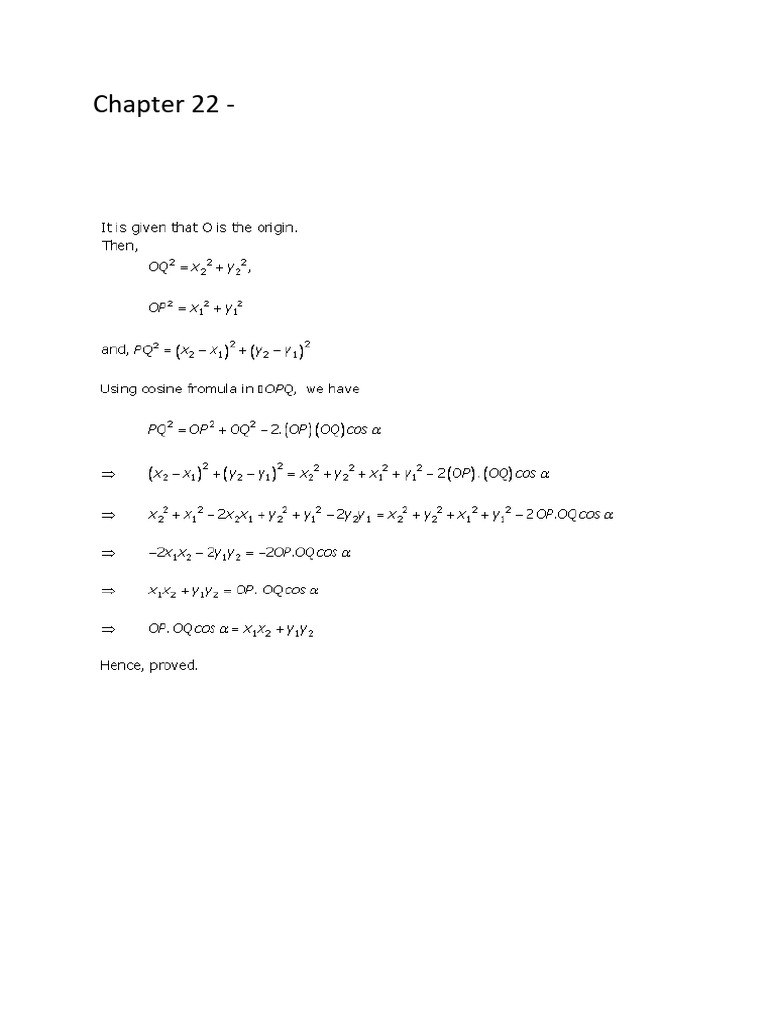 Xxxxxx System Of Rectangular Co Ordinates Pdf