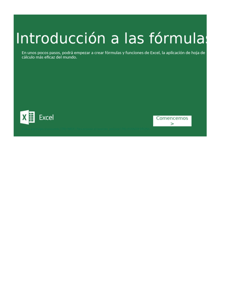 03 - Tutorial de fórmulas Excel | PDF | Microsoft Excel | Multiplicación