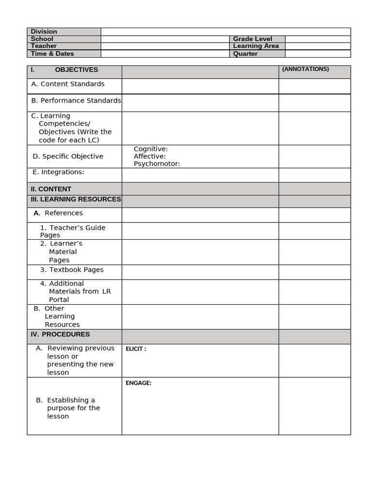 Science 7es DLP Format - Docx38 | PDF