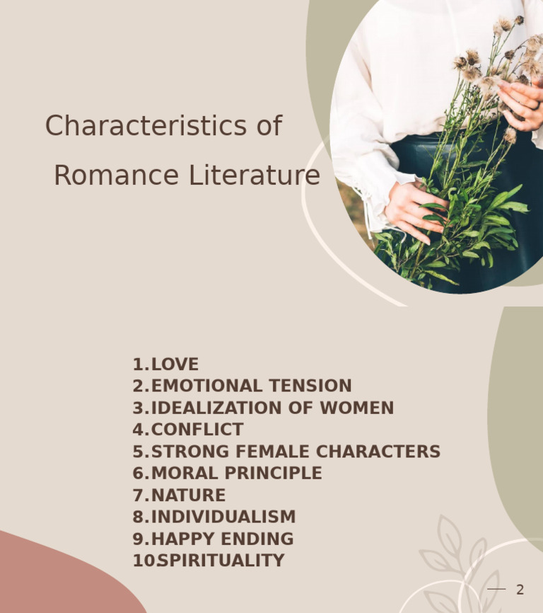 Characteristics of Romance Lit | PDF
