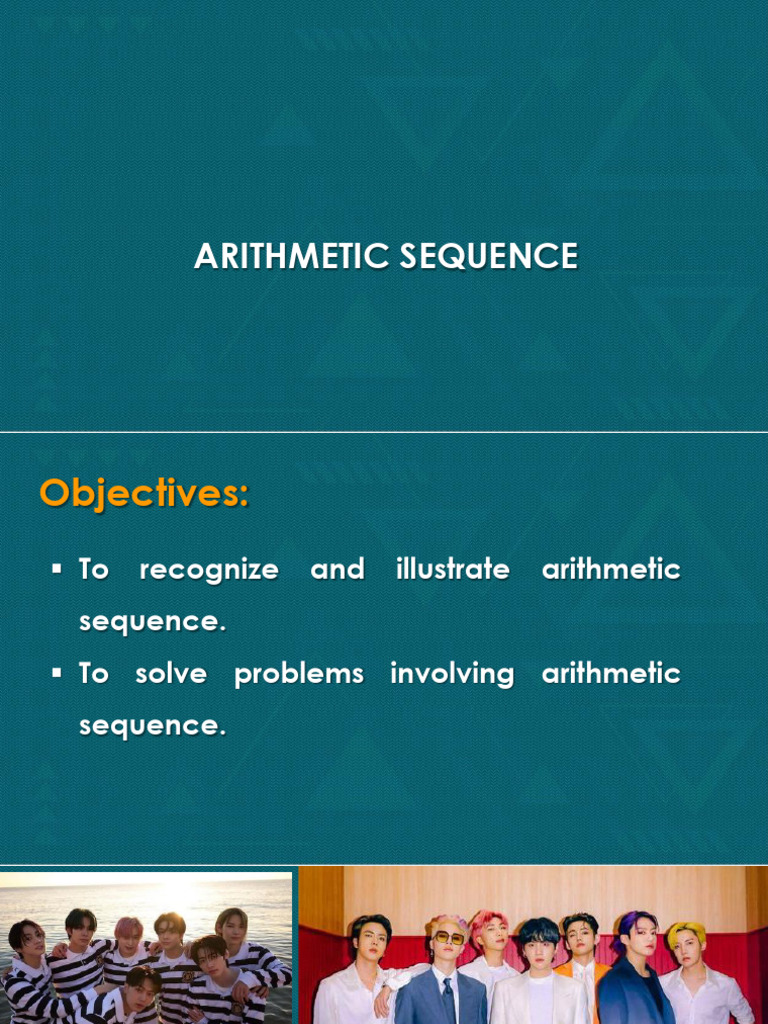 Understanding Arithmetic Sequences | PDF | Mathematical Objects | Elementary Mathematics