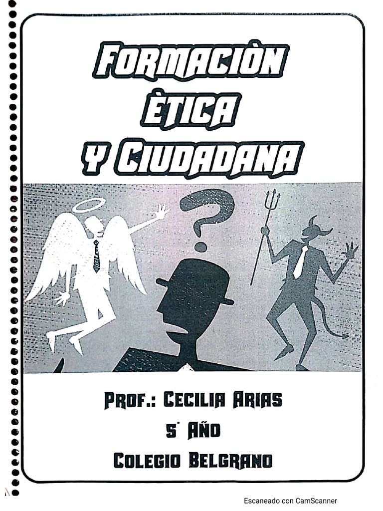Formaci-N - Tica y Ciudadana 5-A-O | PDF