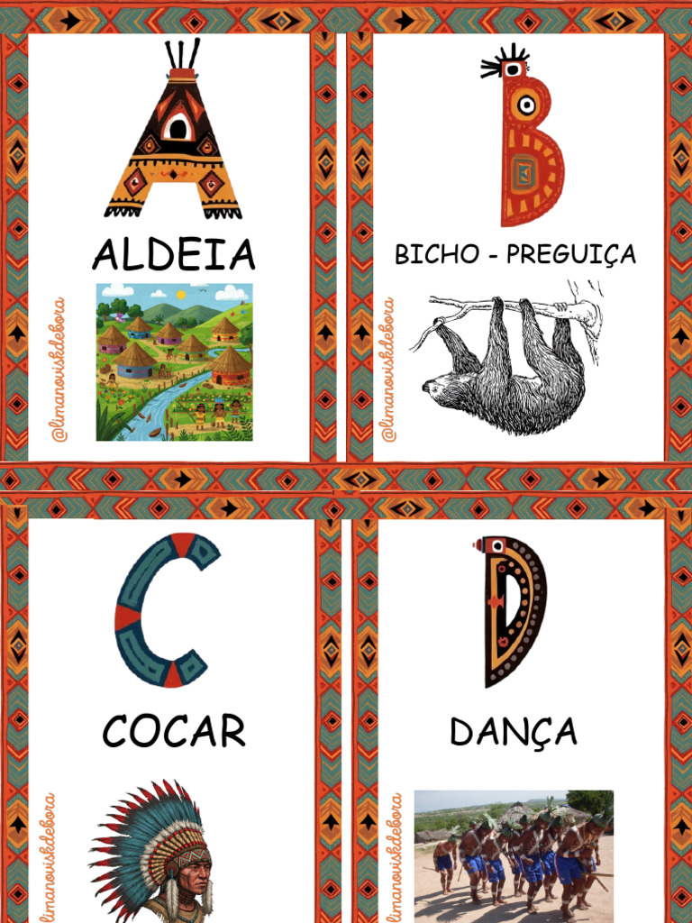 Alfabeto Indígena Tupi-Guarani | PDF