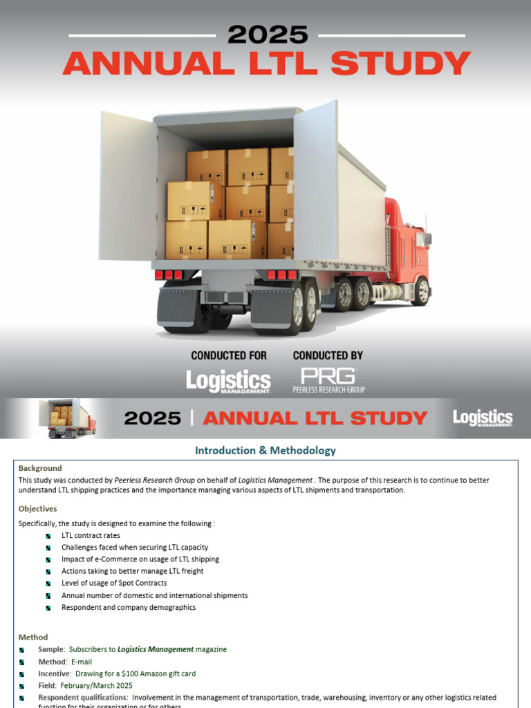 LTL Shipping Trends and Challenges 2025 | PDF | Cargo | Logistics