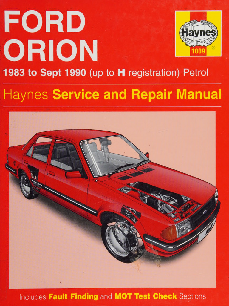 Ford-Orion 1983-1984-1985-Etc en Manual de Taller-Origin-unofficial ...