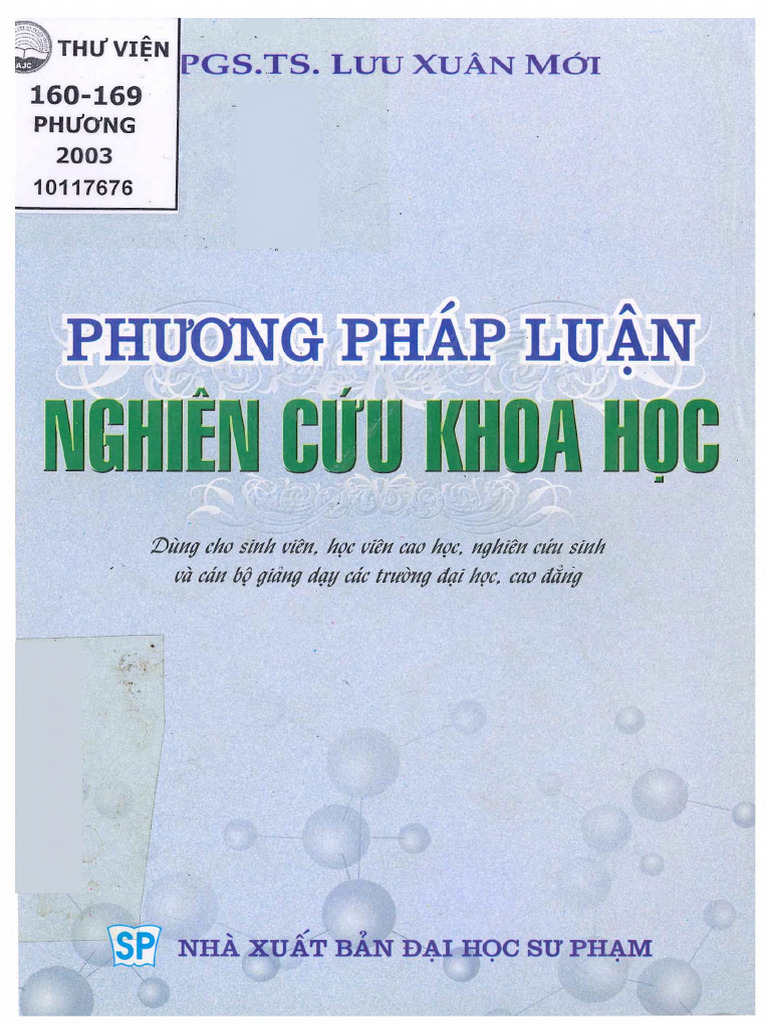 Phuong Phap Luan Nghien Cuu Khoa Hoc | PDF