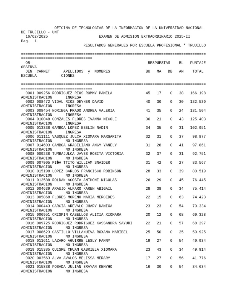 2025 II Trujillo | PDF