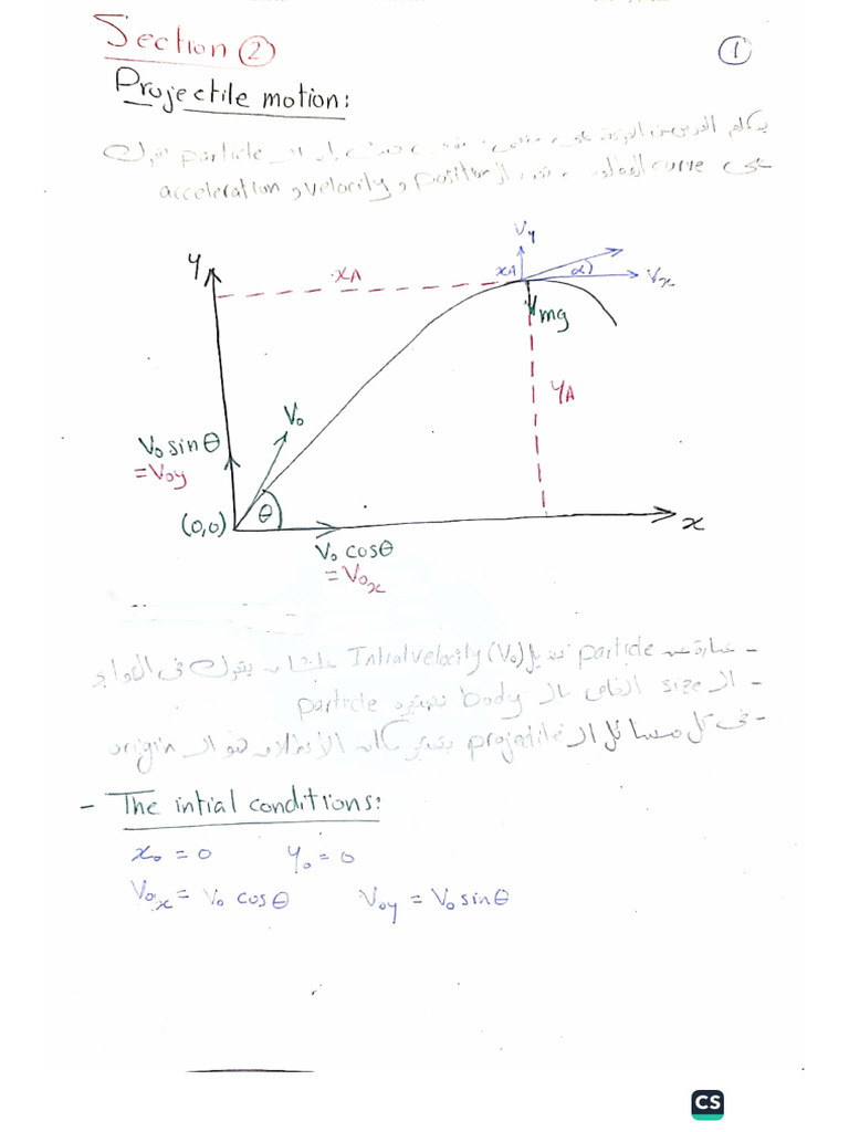Projectile Motion | PDF