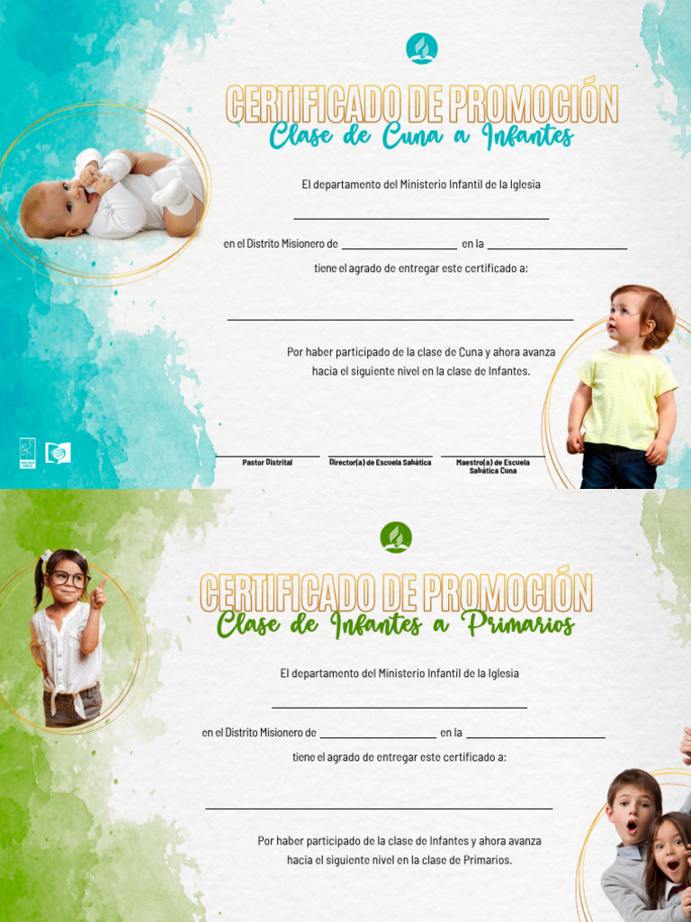 Todos Los Certificados de Promoción | PDF