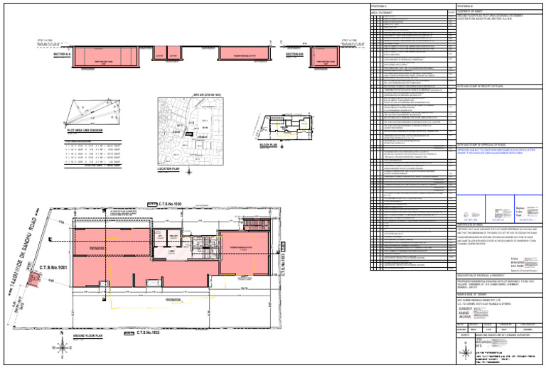 Approved Layout Copy for Residential Project | PDF