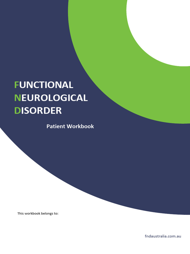 FND Patient Workbook Guide | PDF | Psychotherapy | Cognitive Behavioral ...