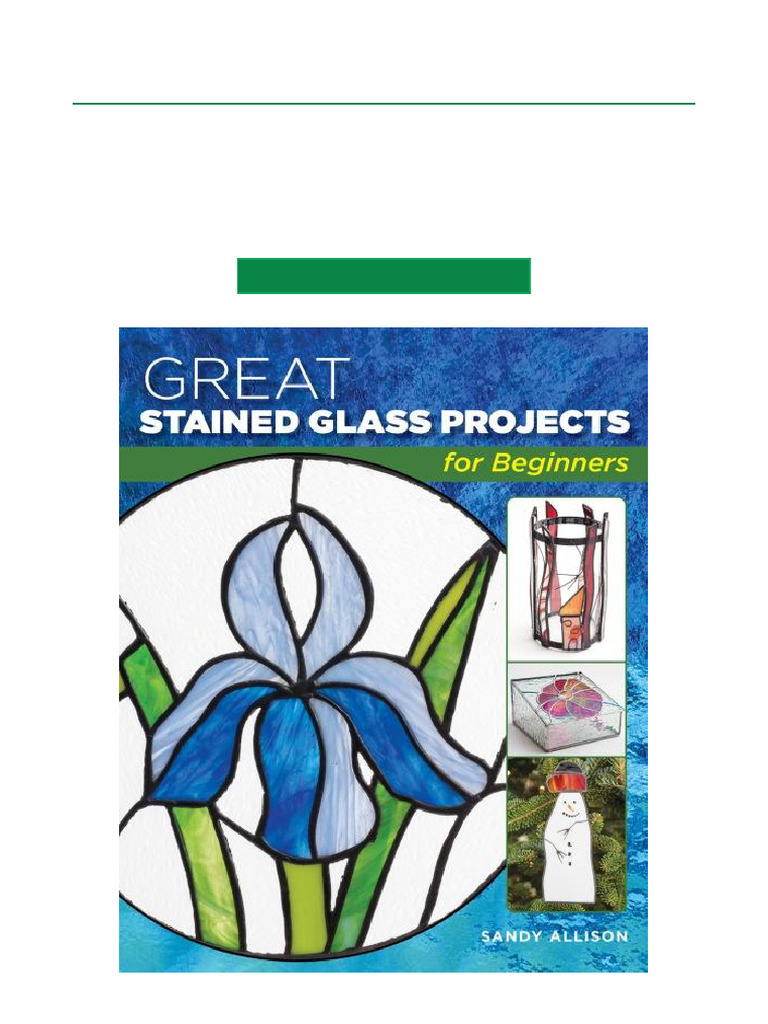 Great Stained Glass Projects For Beginners Digital EPUB Download | PDF