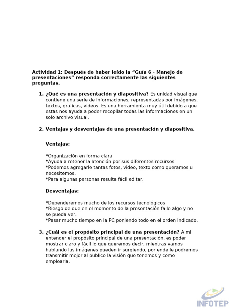 Actividad - Modulo 6 Presentaciones Rosa Jimenez | PDF | Informática