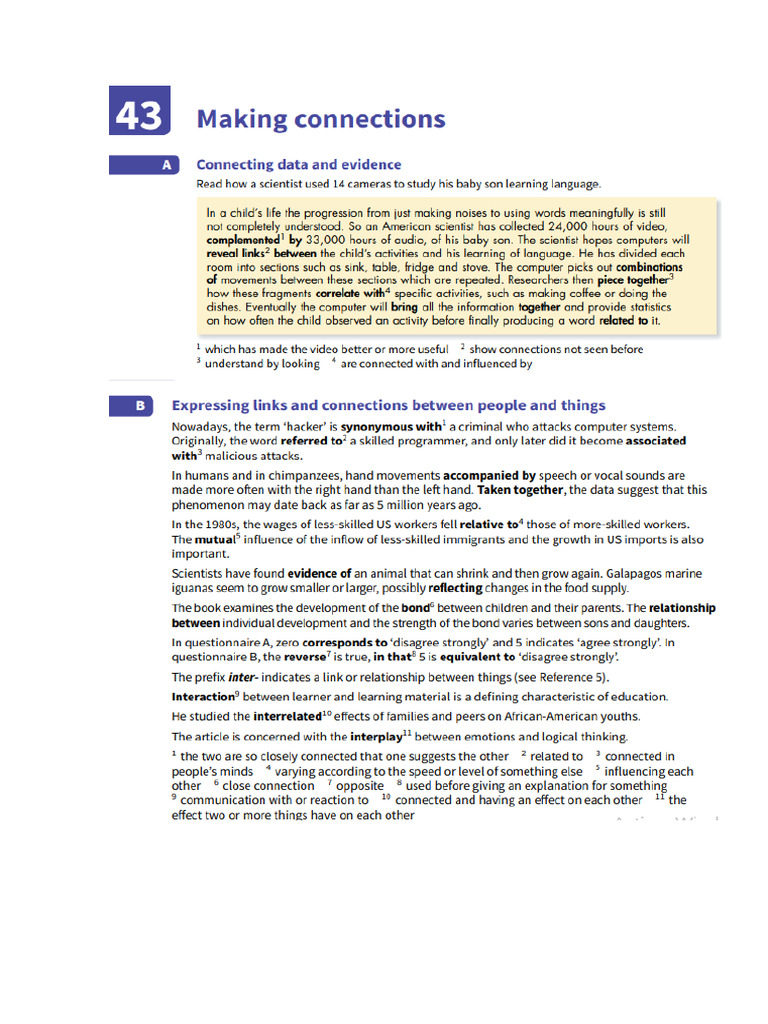 Making Connections | PDF