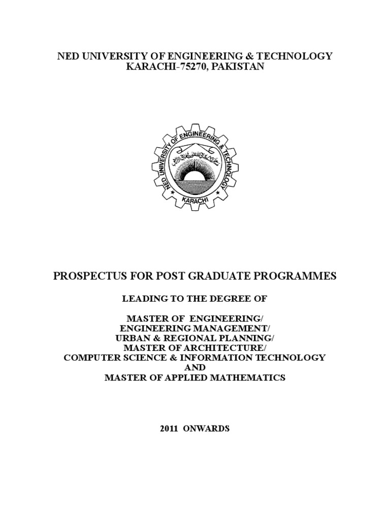 PG Prospectus | PDF | Computer Network | Concrete