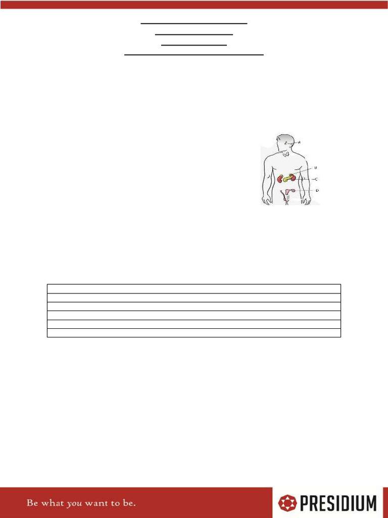 Reaching The Age of Adolescence - Worksheet | PDF | Hormone | Adolescence