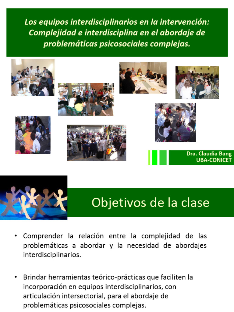 Interdisciplina Psicosocial 2016 | PDF | Interdisciplinariedad ...