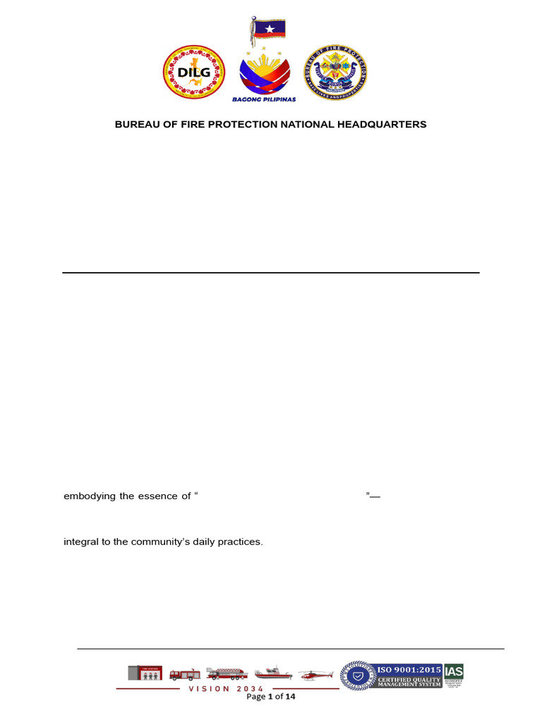 Fire Prevention Month 2025 Communication Plan | PDF | Fire Safety ...