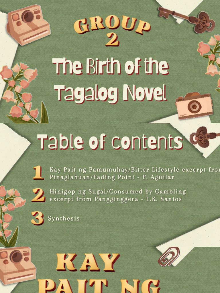 Tagalog Novels: Class Struggle Themes | PDF | Tagalog Language