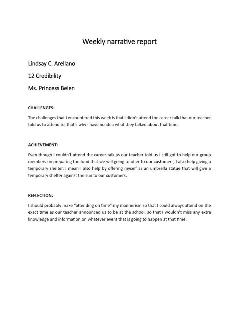 Weekly Narrative Report 062958 | PDF