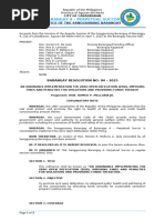 11-S-2020 Zero Open Defecation | PDF | Local Ordinance | Fine (Penalty)