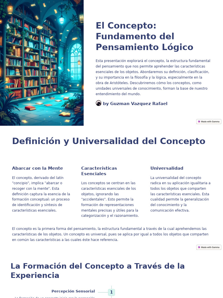 El Concepto Fundamento Del Pensamiento Logico | PDF | Conocimiento ...