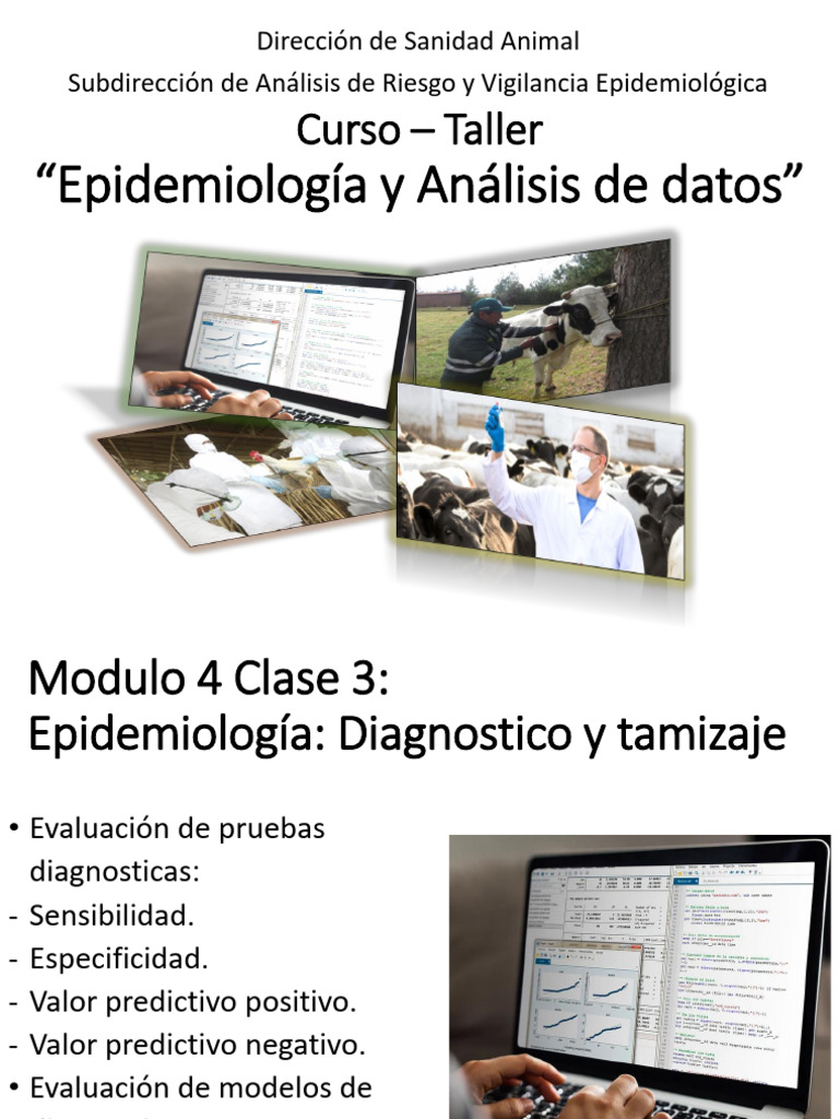 12_Clase_SARVE | PDF | Sensibilidad y especificidad | Salud pública