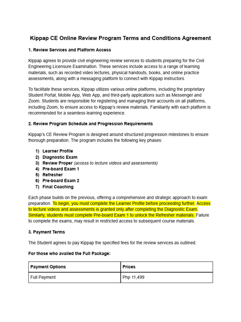CE Terms and Conditions Agreement w_ signature | PDF | Laptop | Computing