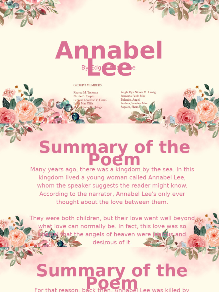 Annabel Lee | PDF