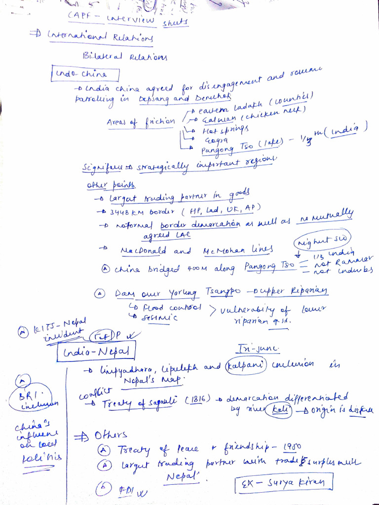Capf Sheet 1 | PDF