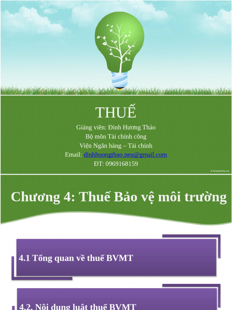 Thuế BVMT | PDF