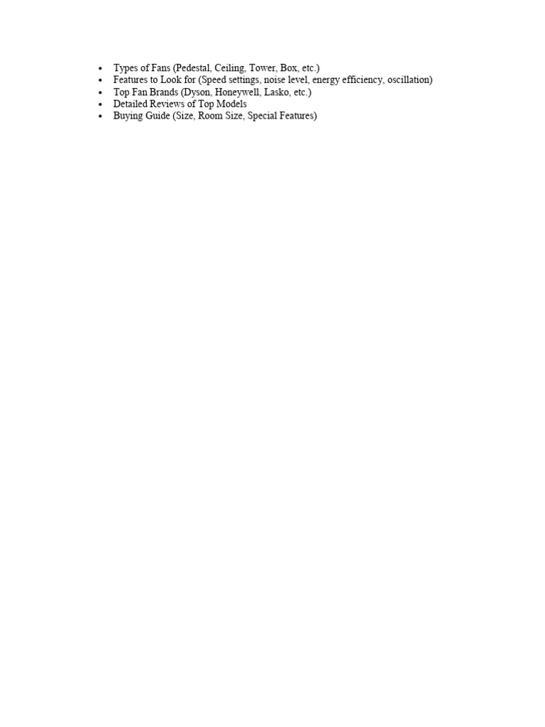 Fan | PDF