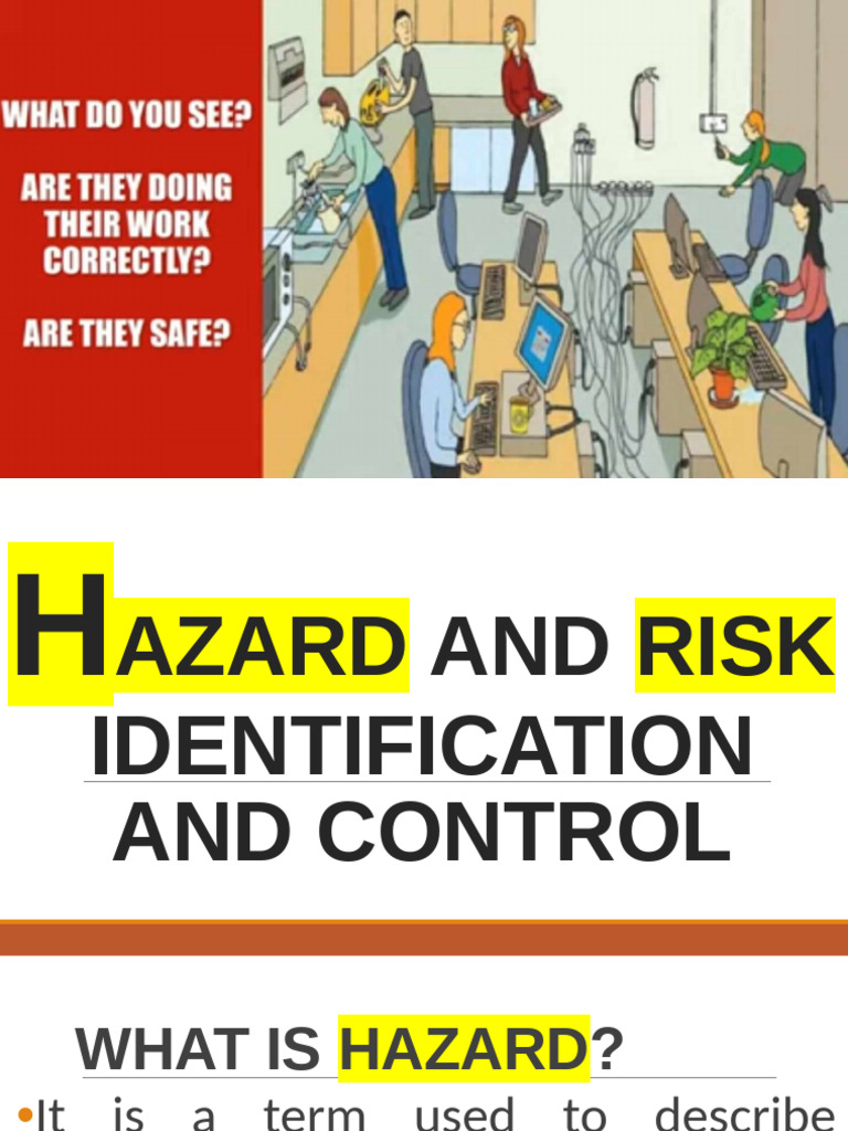 Workplace Hazard and Risk Management | PDF | Hazards | Occupational ...