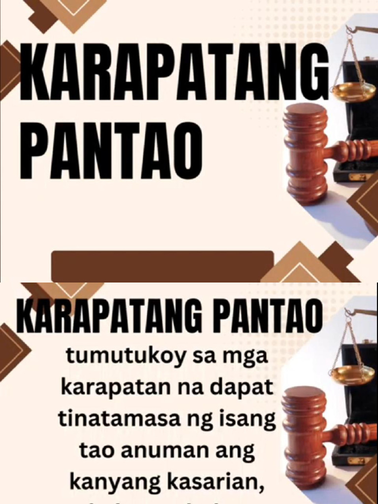 Q4 Karapatang Pantao; Ap 10 | PDF
