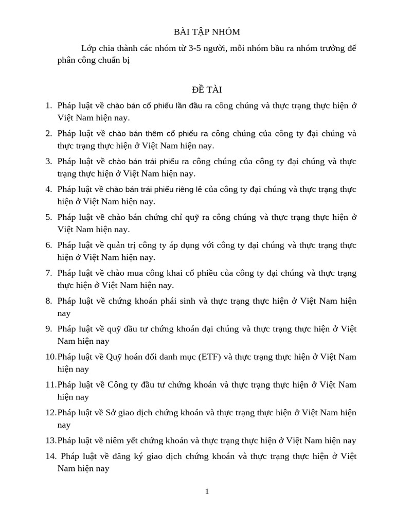 Bai Tap LCK 2024 | PDF