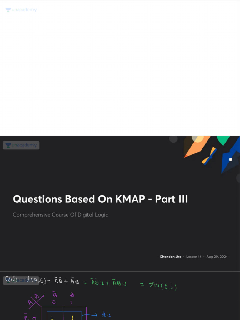 Questions Based On KMAP Part III With Anno | PDF