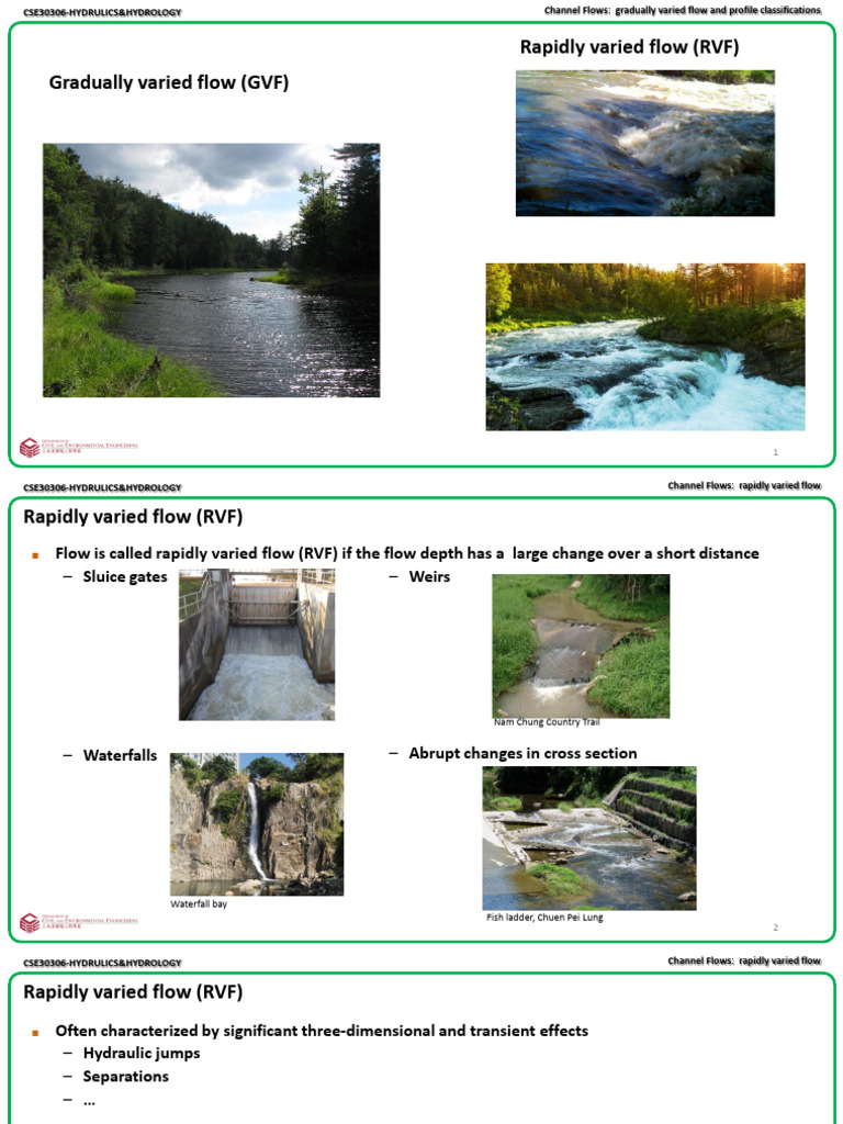 LEC07 - CSE30306 Hydraulics & Hydrology | PDF | Dynamics (Mechanics ...