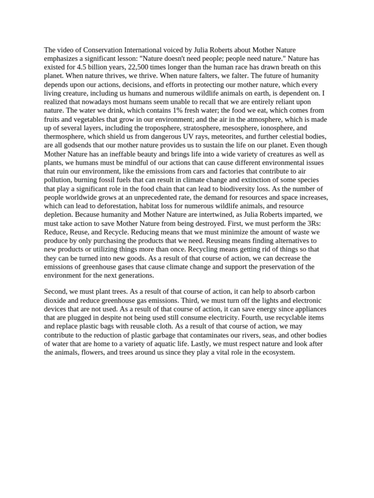 Untitled Document - Edited | PDF | Atmosphere Of Earth | Nature
