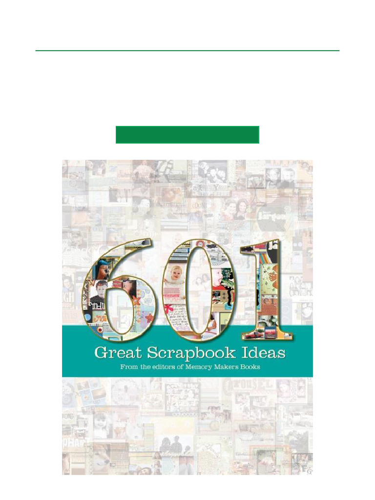 601 Great Scrapbook Ideas Dropbox Download | PDF